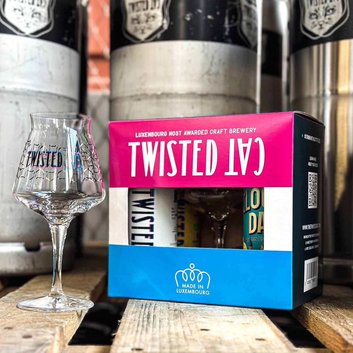 Twisted Cat Craft Beer Tasting Set 4 Cans Mixed Pack, IPA, Pils + Teku ...
